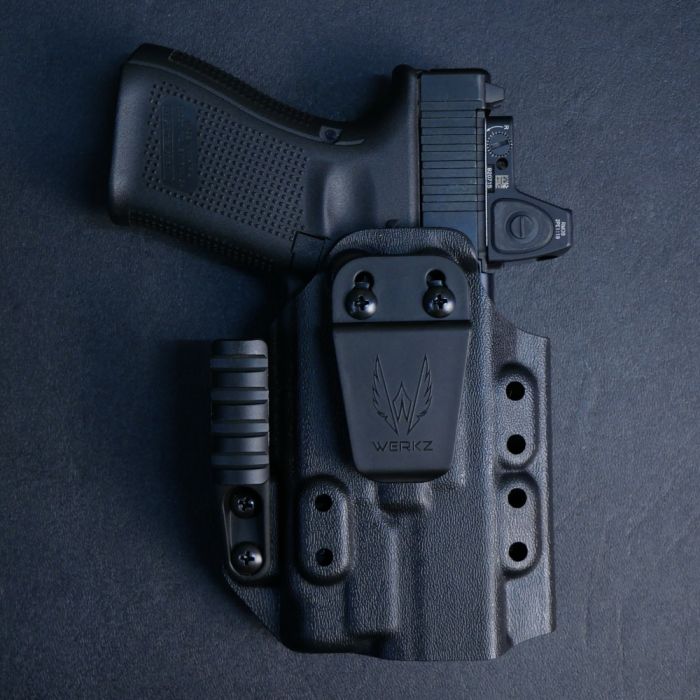 Werkz M6 IWB / AIWB Holster for Glock G19 (+More) with Glock GTL II IWB ...